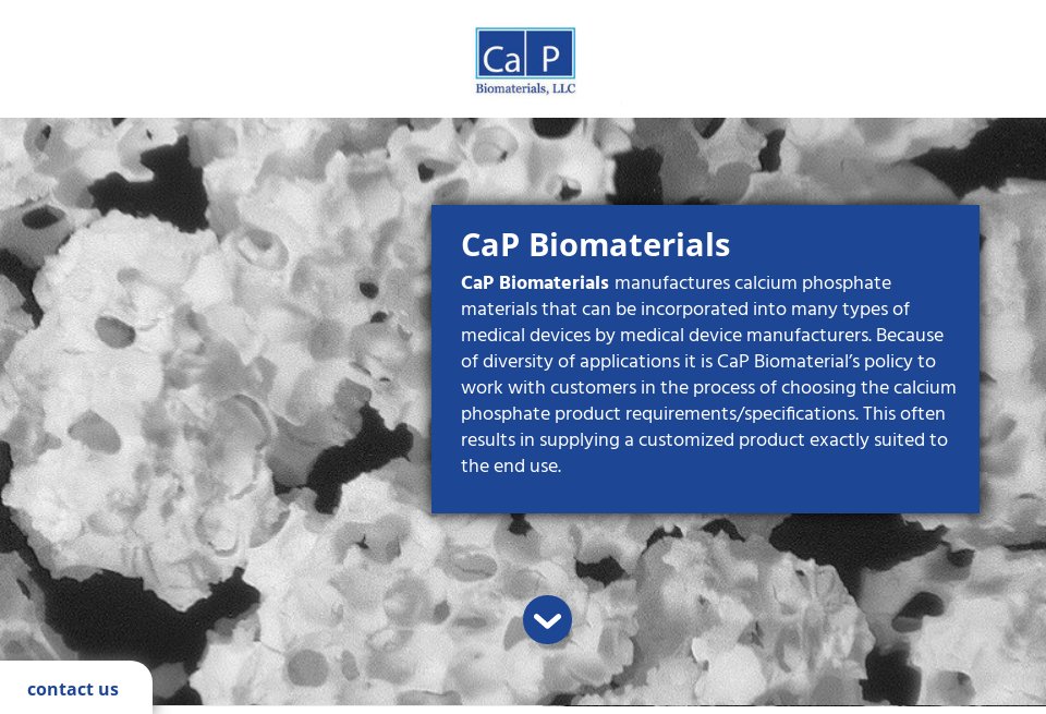 Cap Biomaterials - Medical Technology | Issue 21 | November 2019