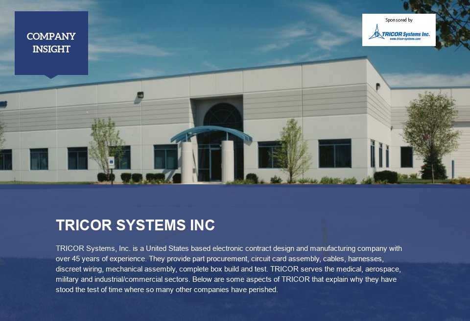 Tricor Systems Company Insight - Medical Technology | Yearbook 2020